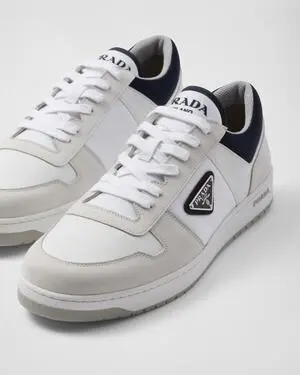 Prada Downtown Re-nylon Sneakers - White