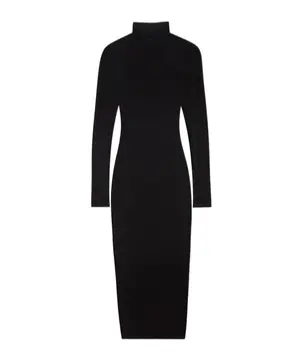 Isabel Marant Étoile Semi-sheer High-neck Long-sleeved Dress