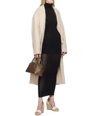 Isabel Marant Étoile Semi-sheer High-neck Long-sleeved Dress
