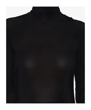Isabel Marant Étoile Semi-sheer High-neck Long-sleeved Dress
