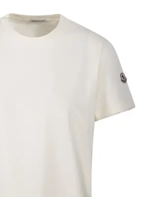 Moncler Logo Patch Crewneck T-shirt