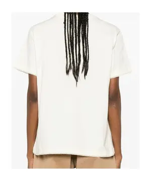 Moncler Logo Patch Crewneck T-shirt