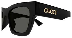 Gucci Square Frame Sunglasses - Black