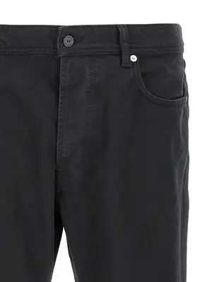 Stone Island Straight-leg Jeans With Logo Badge