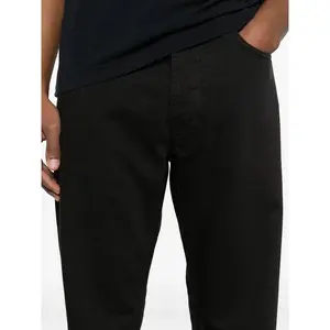 Stone Island Straight-leg Jeans With Logo Badge