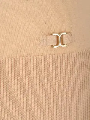 Chloé Sleeveless Knitted Top With Marcie Clasp