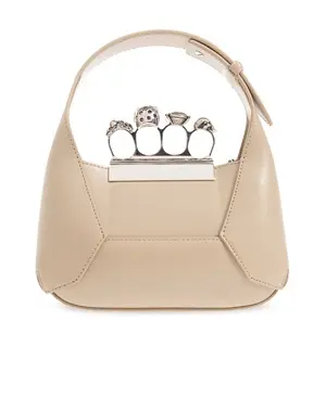Alexander McQueen Jewelled Hobo Mini Tote Bag