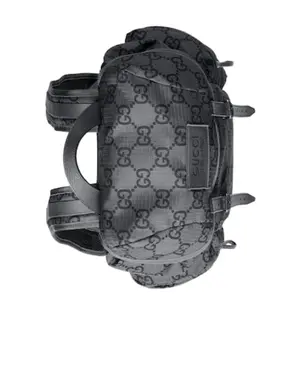 Gucci Large Gg Backpack - Gray