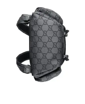 Gucci Large Gg Backpack - Gray