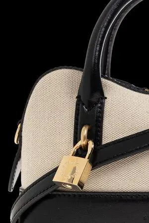 Stella McCartney Ryder Small Top Handle Handbag - Black
