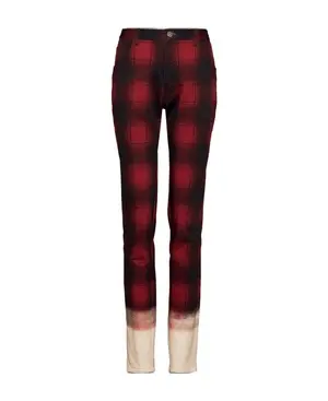 MAISON MARGIELA Pendleton Jacquard Label Skinny Jeans