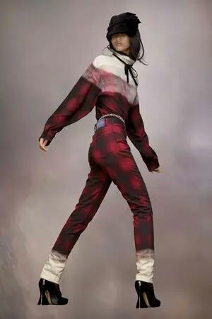 MAISON MARGIELA Pendleton Jacquard Label Skinny Jeans