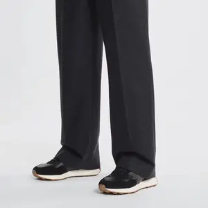 Hogan H601 Suede And Nappa Leather Sneakers - Black