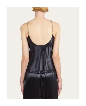 FERRAGAMO Chain Strap Top