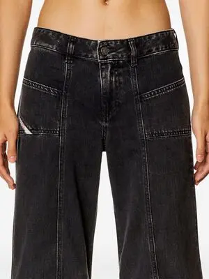 DIESEL® D-akii Low-rise Bootcut Jeans