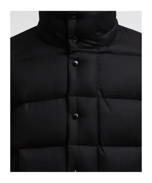 Moncler Vezere Padded Jacket With Hood - Black