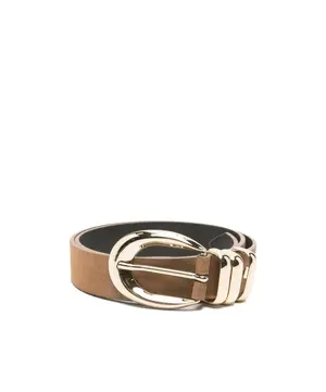 Federica Tosi Adjustable Waist Belt With Gold Buckle - Multicolor