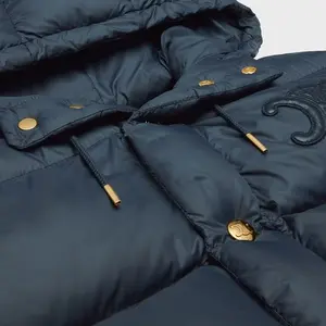 Celine Oversized Sleeveless Down Jacket In Lightweight Nylon