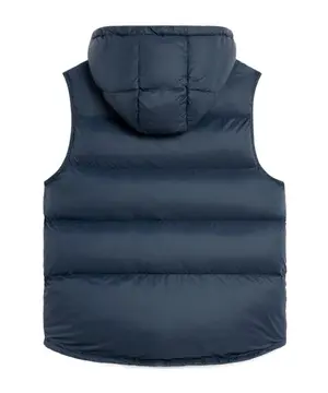 Celine Oversized Sleeveless Down Jacket In Lightweight Nylon