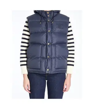 Celine Oversized Sleeveless Down Jacket In Lightweight Nylon