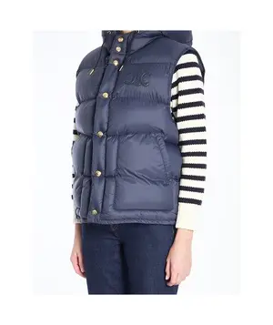 Celine Oversized Sleeveless Down Jacket In Lightweight Nylon