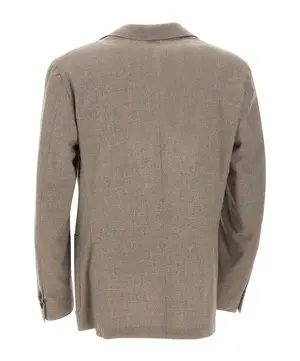 Corneliani Single-breasted Blazer - Grey