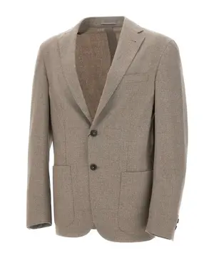 Corneliani Single-breasted Blazer - Grey