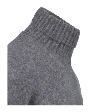 DRUMOHR Ribbed Turtleneck Sweater - Grey