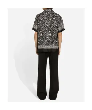 Dolce & Gabbana Mid-rise Straight-leg Trousers