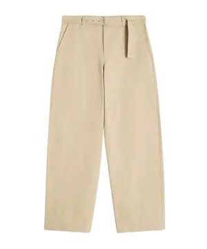 Maison Kitsune Belted Bottoms For Men