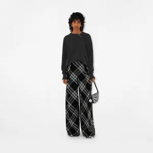 Burberry Safety Pin Detailed Knitted Jumper