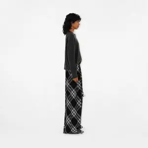 Burberry Safety Pin Detailed Knitted Jumper