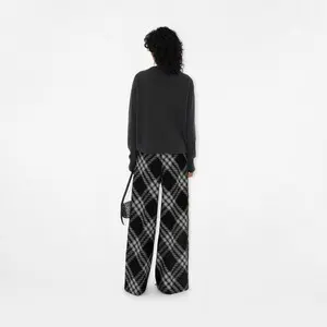 Burberry Safety Pin Detailed Knitted Jumper