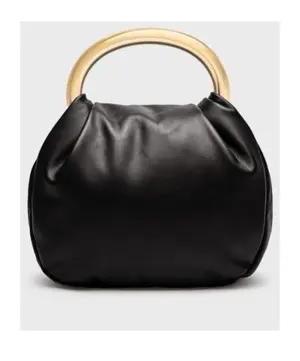 Blumarine Ring Tote Bag - Black