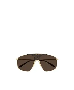 Alaïa Aviator Frame Sunglasses - Green