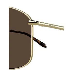 Alaïa Aviator Frame Sunglasses