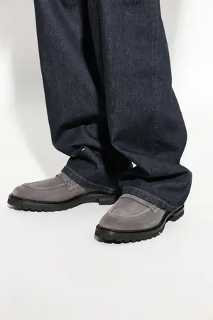 Dolce & Gabbana Quilted Round Toe Loafers