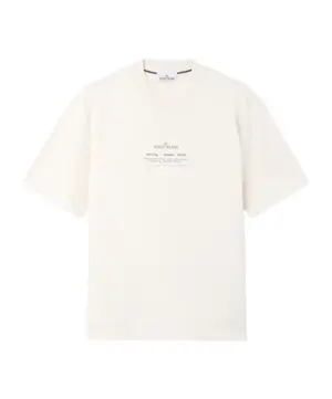 Stone Island Print Regular-fit T-shirt - Ivory