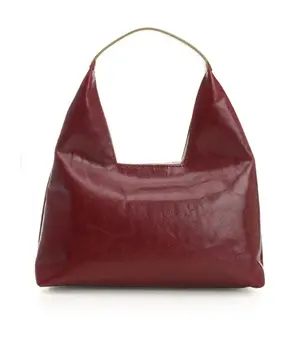 Marni Logo Lettering Mini Shoulder Bag - Red