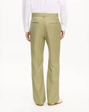 Kenzo Straight Tailored Pants - Khaki