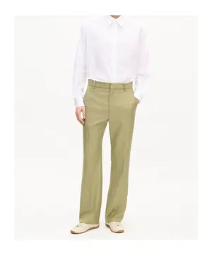 Kenzo Straight Tailored Pants - Khaki