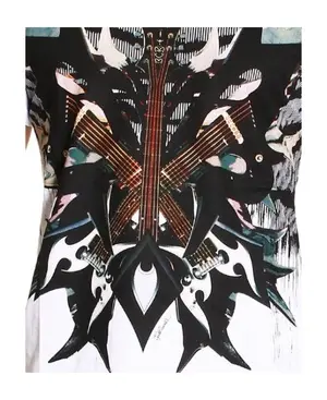 Just Cavalli Pattern Printed T-shirt