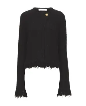 Chloé Tweed Frayed Edge Jacket