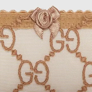 Gucci Gg Jacquard Tulle Briefs