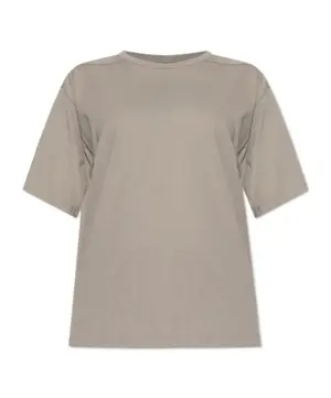 Rick Owens Short Sleeve Crewneck T-shirt - Gray