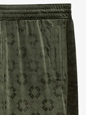 Givenchy Monogram Velvet Jogger Pants