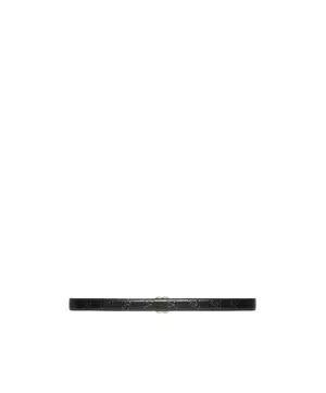 Gucci Gg Milano Thin Belt - Black