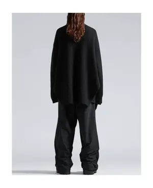 Balenciaga Half-zip High Neck Poncho