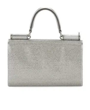 Dolce & Gabbana Embellished Phone Bag - Gray