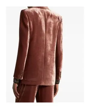 Etro Single-buttoned Velvet Blazer